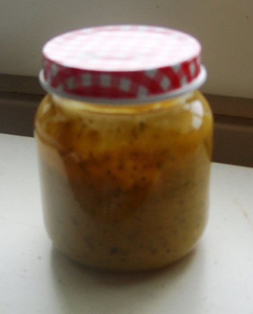 Tulinen sinappi - Resepti