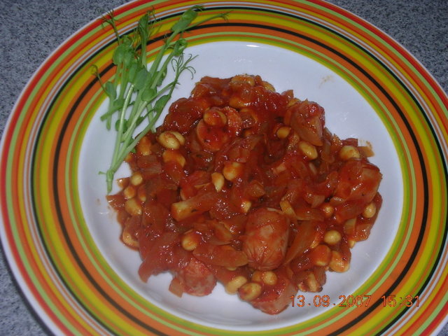 Laihduttajan soijapapu nakkipata - Resepti