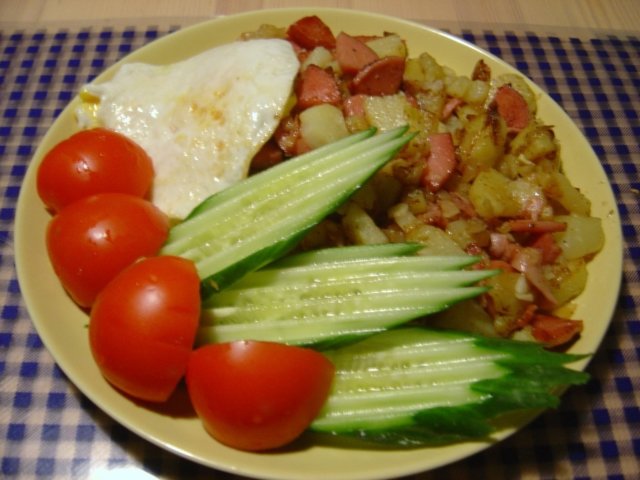 Pyttipannu yhdelle - Resepti