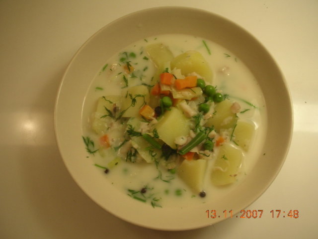 Kalakeitto - Resepti