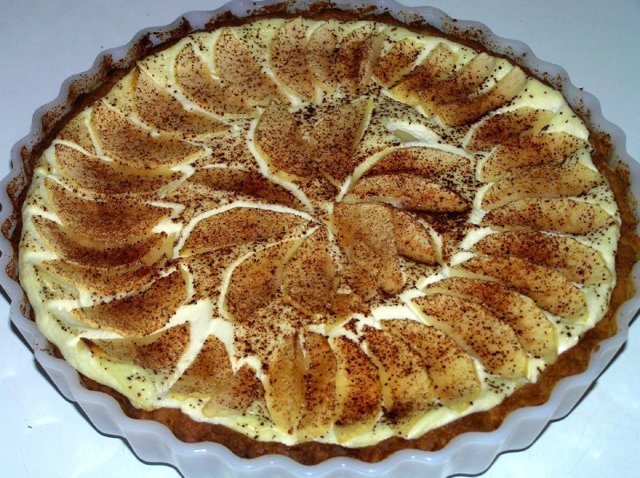 Rahka-Omenapiirakka - Resepti