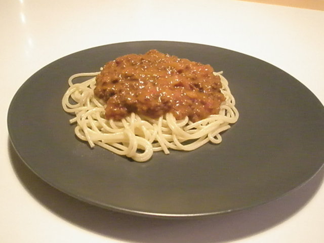 Soija spagettikastike - Resepti