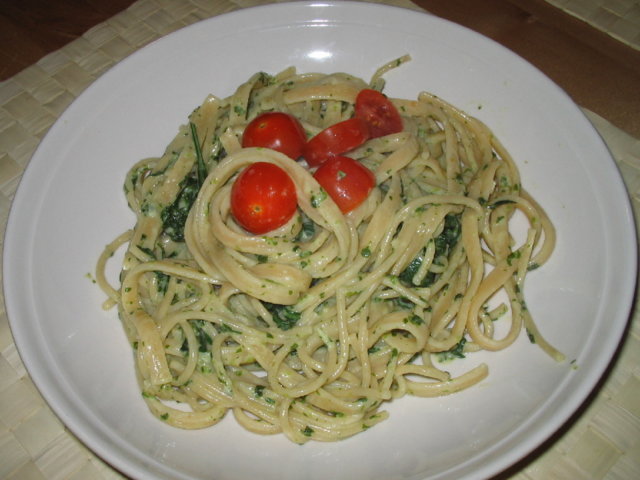 Pasta Verde - Resepti