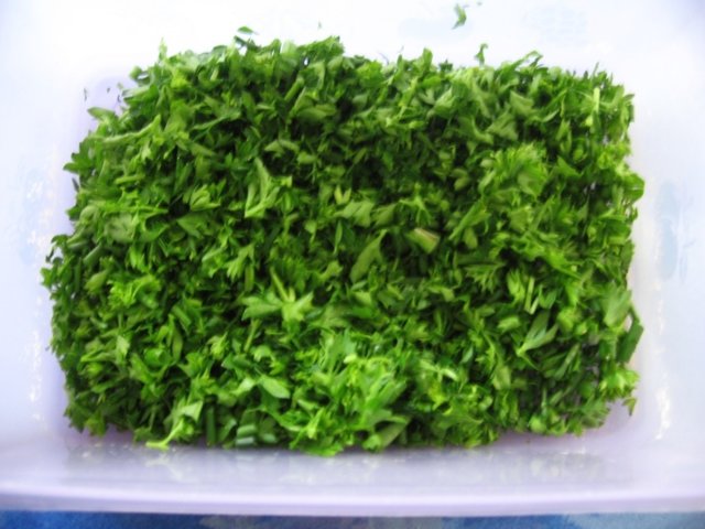 Persilja - Resepti
