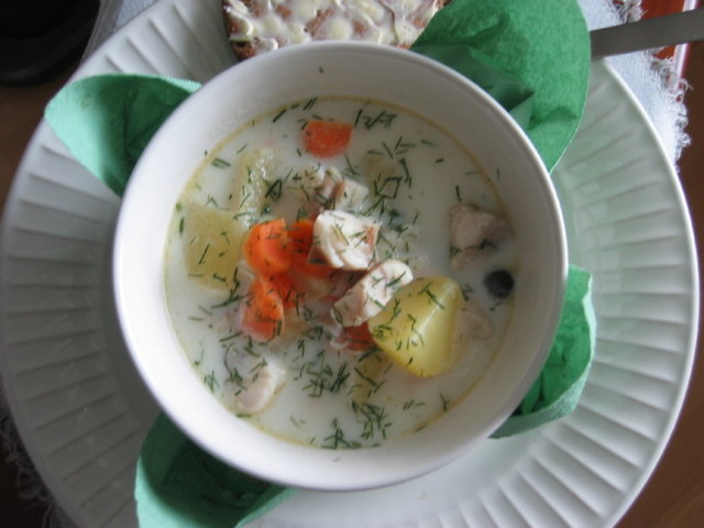 Kalakeitto pakastekalasta - Resepti