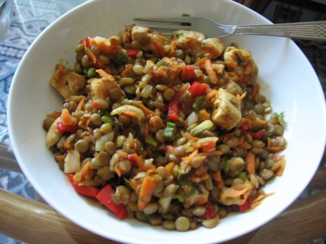 Linssi-kanarisotto - Resepti