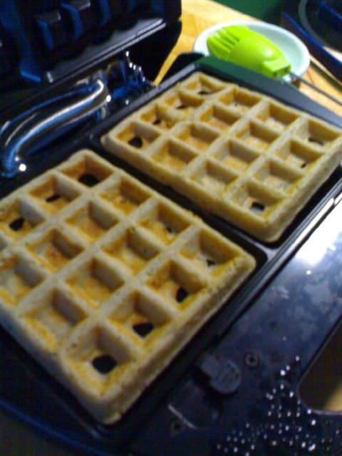 Kiusallisen hyvä vohveli - Resepti