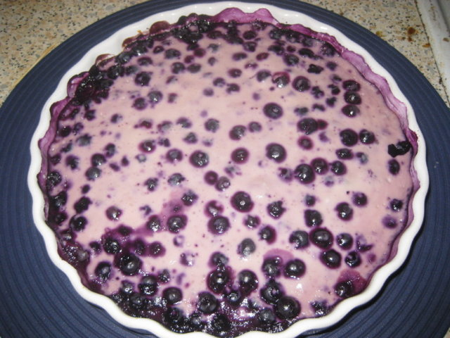 Mustikkapiirakka - Resepti
