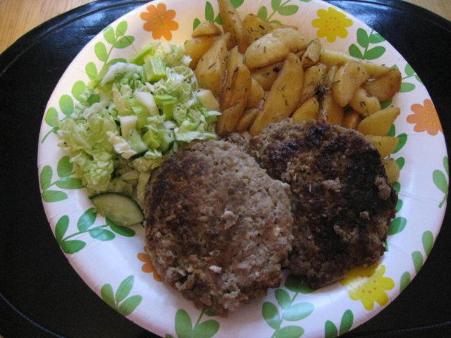 Isän nopeat pihvit - Resepti