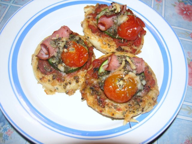 Pikkupizzat - Resepti