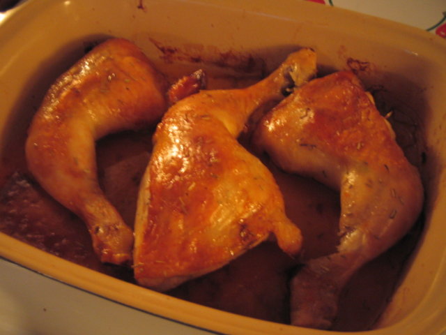 Broilerin koipireidet - Resepti