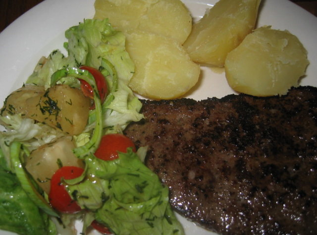 Voissa paistettu maksapihvit - Resepti