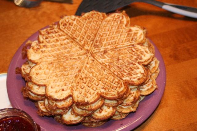 Rapeat vohvelit - Resepti