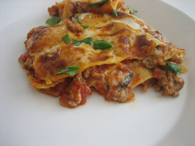 Perinteinen lasagne - Resepti