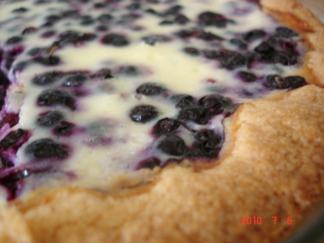 Mustikkapiirakka - Resepti