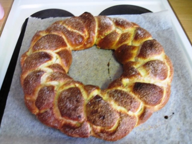 Juhlavehnänen (pulla) - Resepti