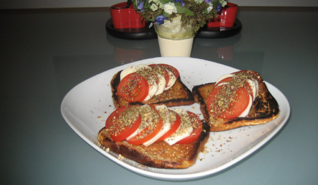 Mozzarella toast - Resepti