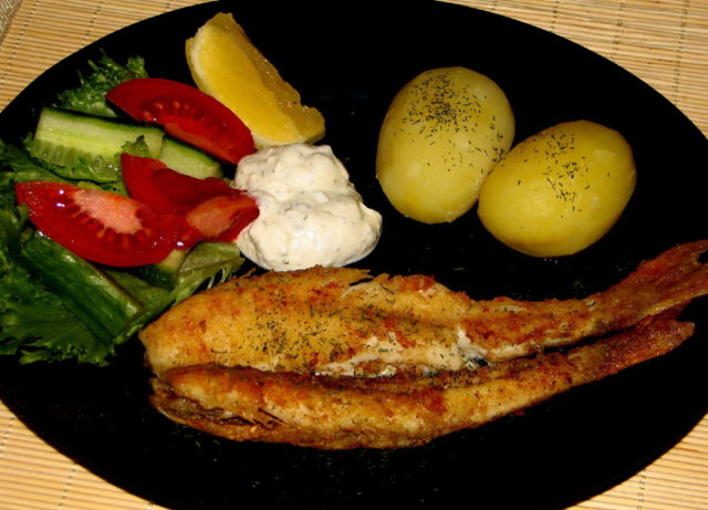 Ahventa Paistettuna - Resepti