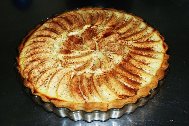 Rahka-omenapiirakka - Resepti