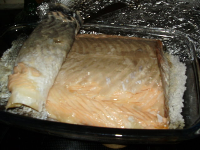 Lohifile Suolapedillä - Resepti