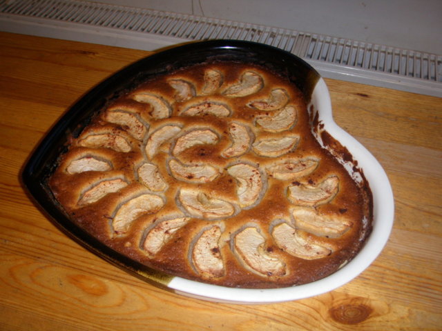 omenapiirakka - Resepti