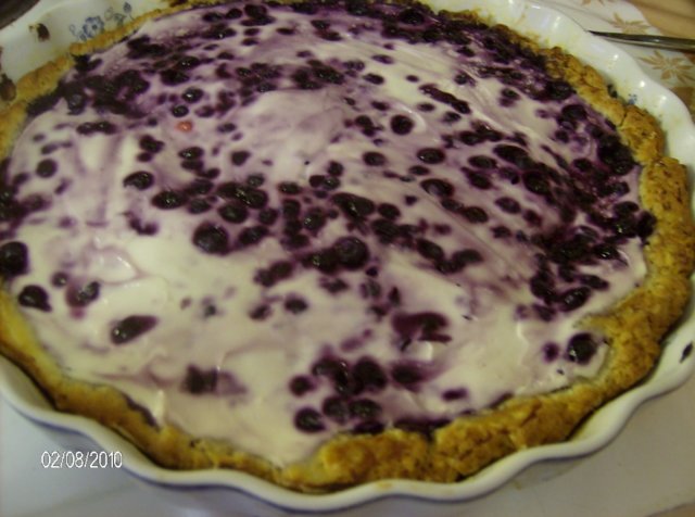 mustikkatorttu - Resepti