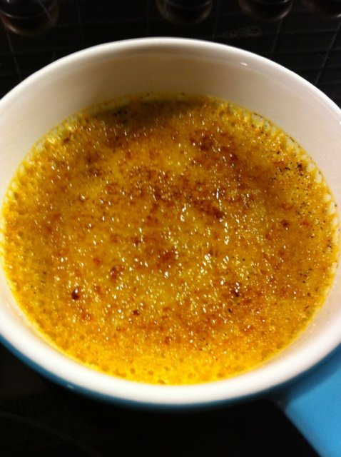 Tyrnimarja brulee - Resepti