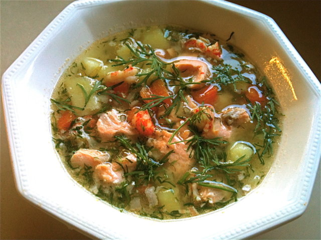 Kalakeitto nieriästä - Resepti