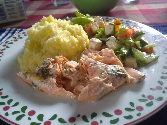 Perinteinen uunilohi - Resepti