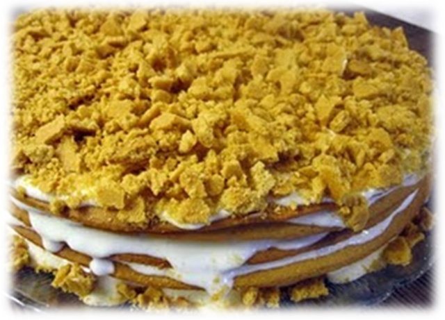 Marlenka eli hunajakakku - Resepti