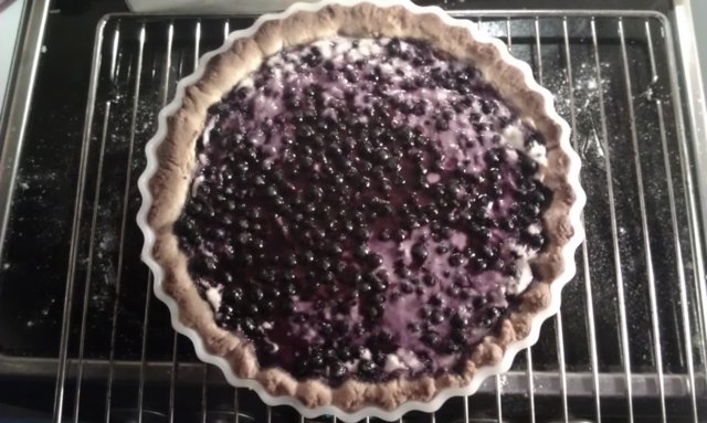 Mustikkapiirakka - Resepti