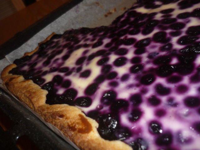 Mustikkapiirakka - Resepti