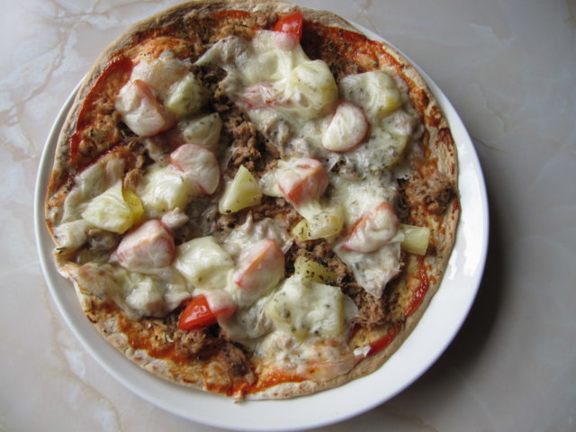 Nopea ja hyvä pitsa - Resepti