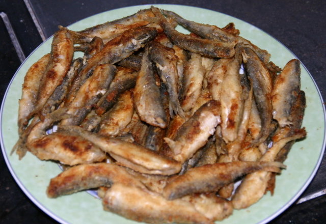 Okun muikut voissa paistetut - Resepti