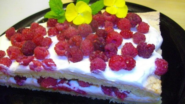 BritaKakku VilliVadelmilla - Resepti