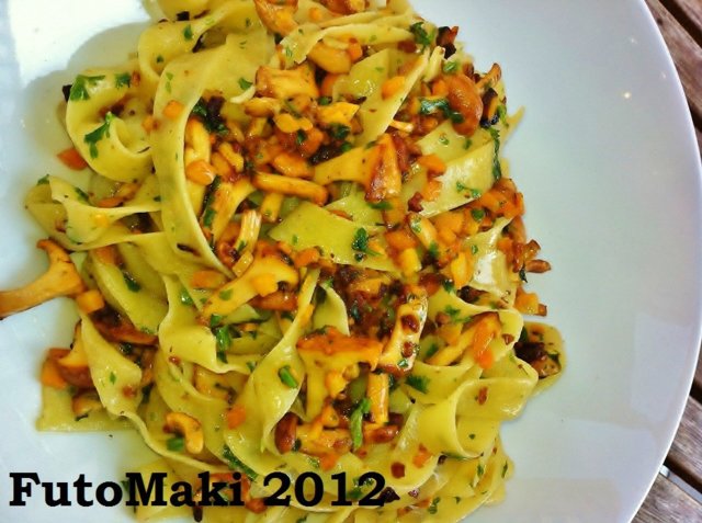 Pasta Ai Finferli - Resepti