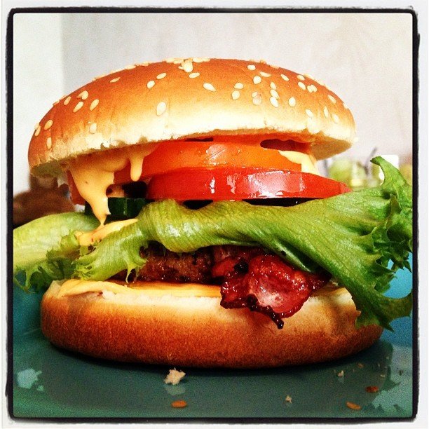 Huippuhyvä burgeri! - Resepti