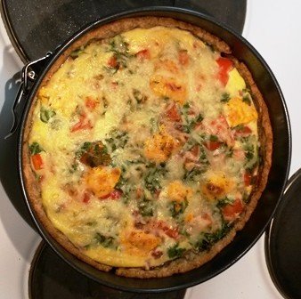 Kinkku-pekoni-piirakka - Resepti