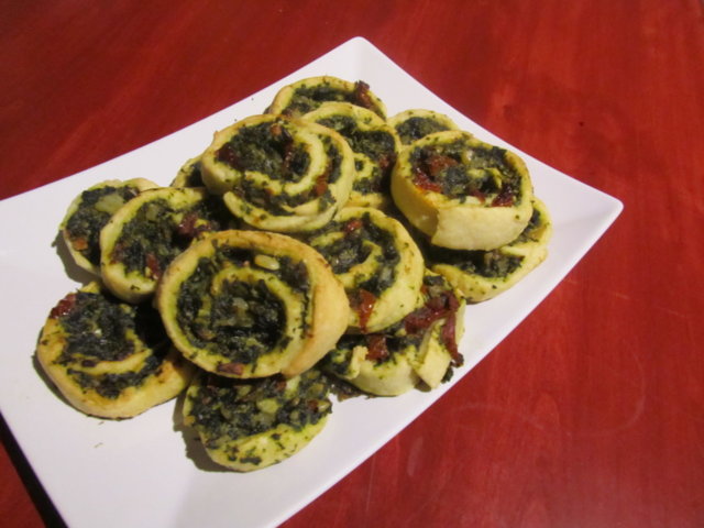 Pinaattirullat - Resepti