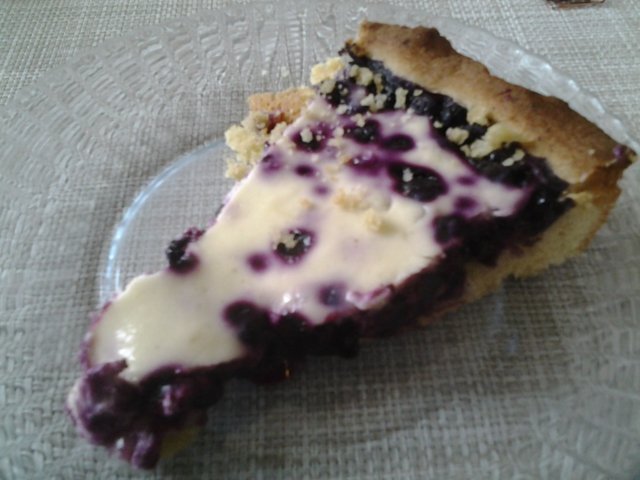 Mustikkapiirakka - Resepti