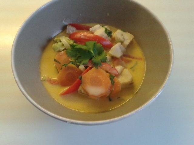 Thai-Kookos-Kalakeitto - Resepti