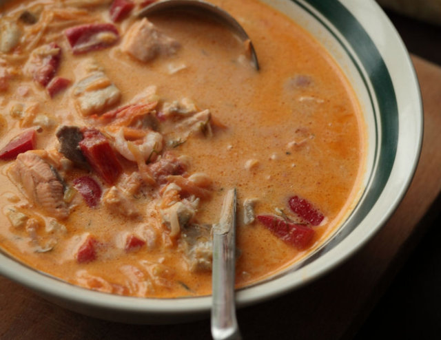 Kermainen kalakeitto - Resepti