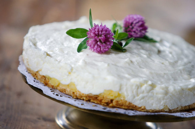 Kevyt juustokakku - Resepti