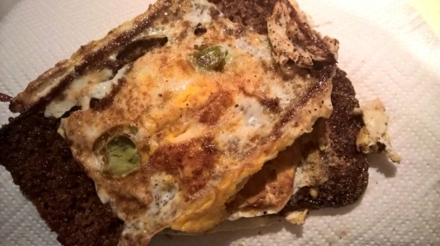 Ruispalat Egg & Cheese - Resepti