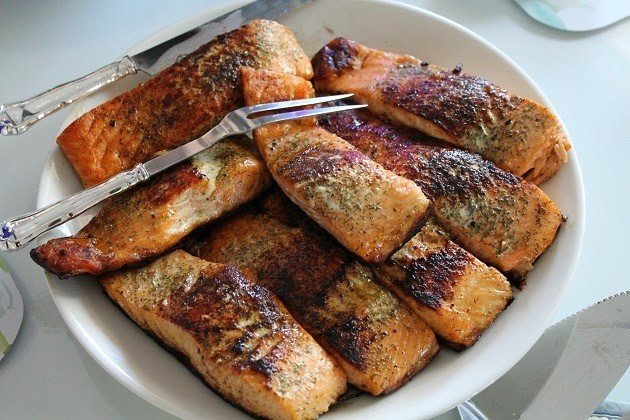 Grillattu Lohi. - Resepti