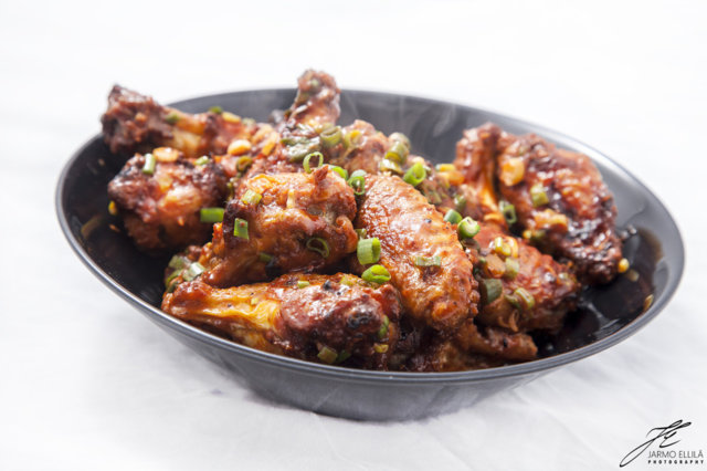 Jarell's Smoky Reaper Wings - Resepti