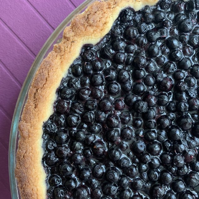 Mustikkapiirakka - Resepti