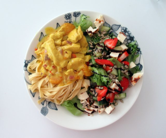 Mandariini-kanakastike - Resepti