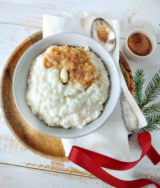 Vegaaninen riisipuuro - Resepti