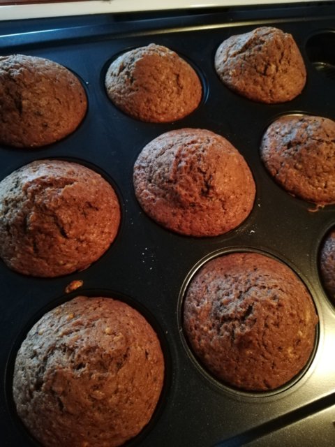 Suklaabanaani muffinssi - Resepti